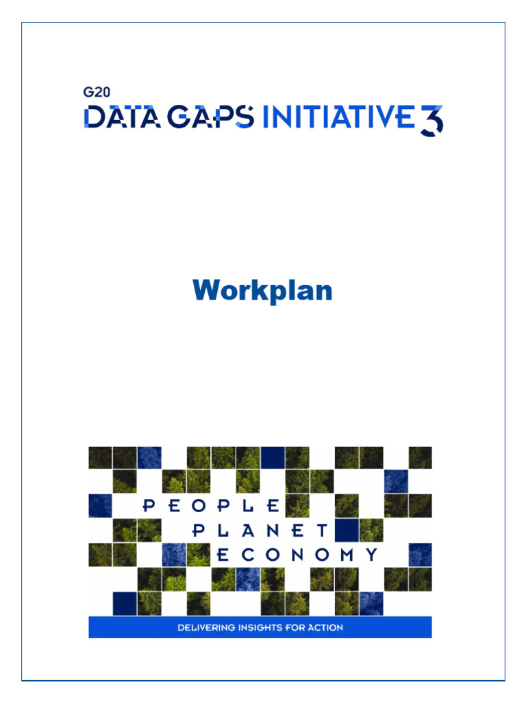 g20 Dgi 3 Workplan People Planet Economy | PDF | Carbon Footprint ...