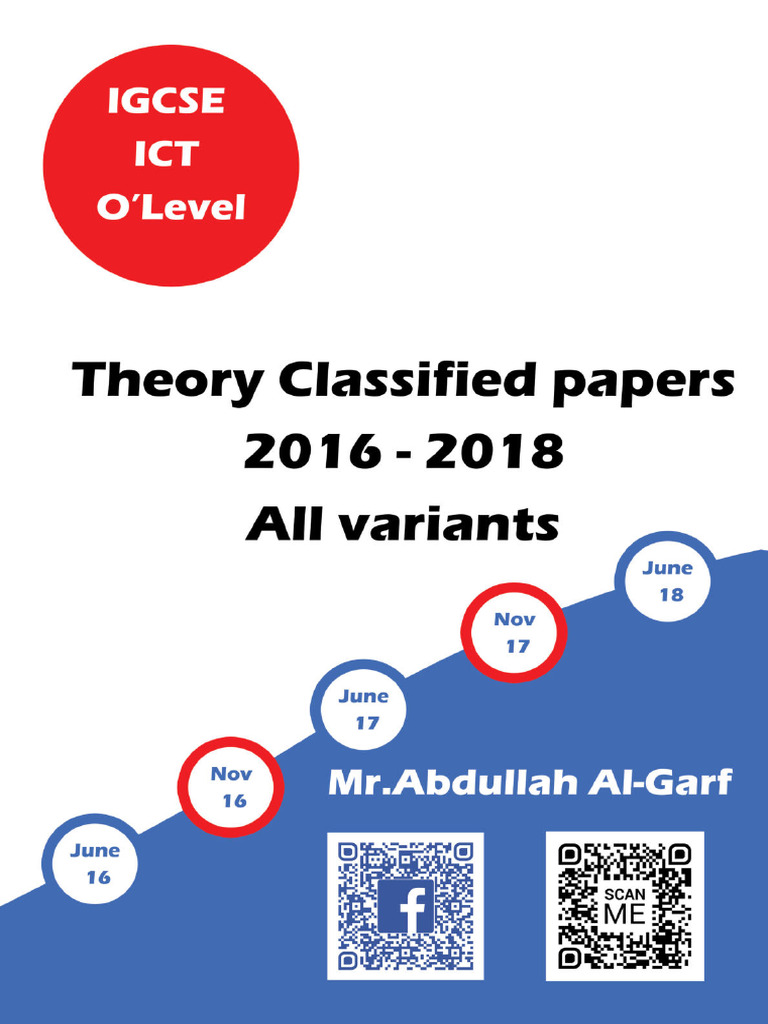 Theory Classified Papers Classified Ict Olevel V3 | PDF | Computer ...