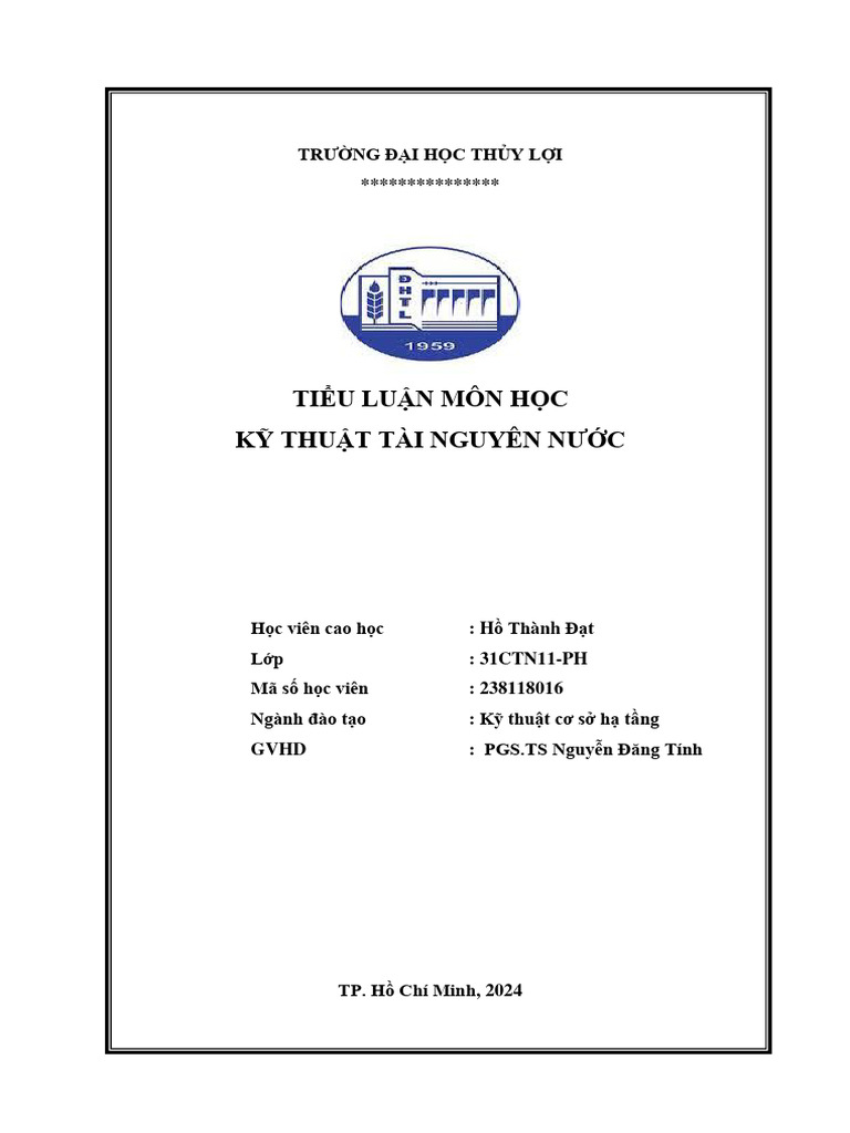 Ho Thanh Dat - 238118016 - 31CTN11-PH | PDF