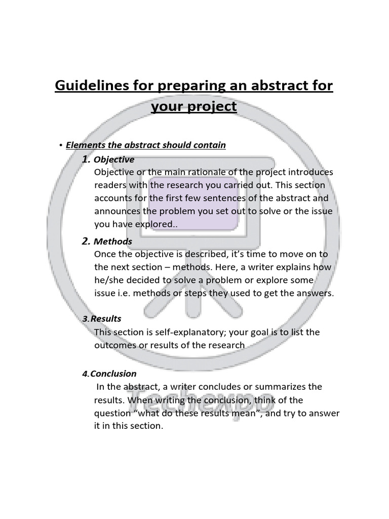 663363a3187d7 Abstract Guidelines | PDF | Career & Growth