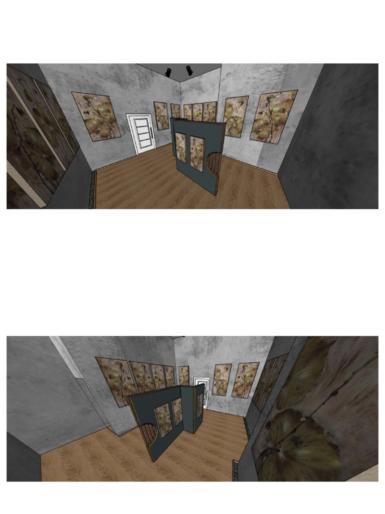 3D Perspective Art Gallery Citra 3 | PDF