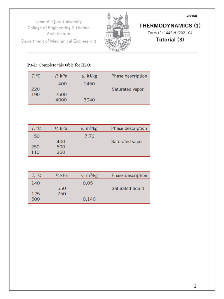 Tutorial3 Ch3 Term02 1442 2021 | PDF | Teaching Methods & Materials