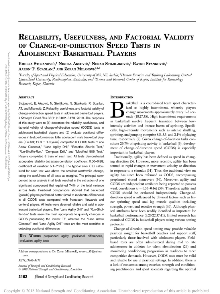 Reliability, Usefulness, and Factorial Validity Of.34 | PDF | Student's ...