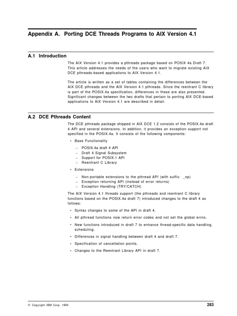 AIX Manual AIX Manual T - Port | PDF | Thread (Computing) | Computer Architecture
