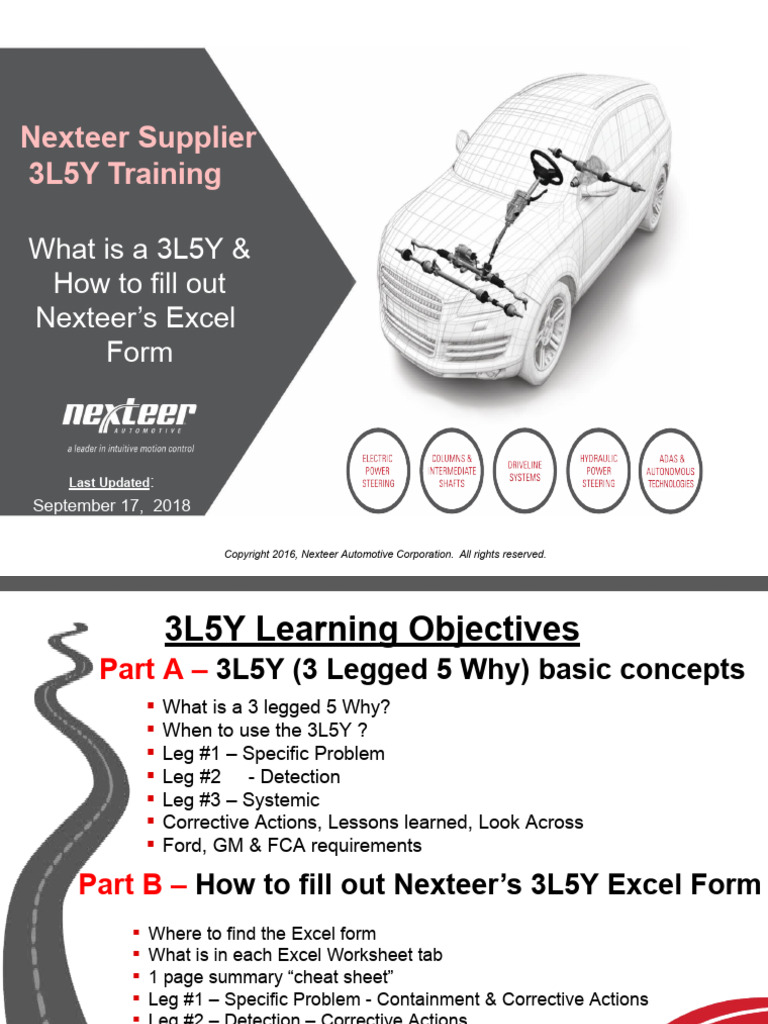 Nexteer Problem Solving Tool | PDF