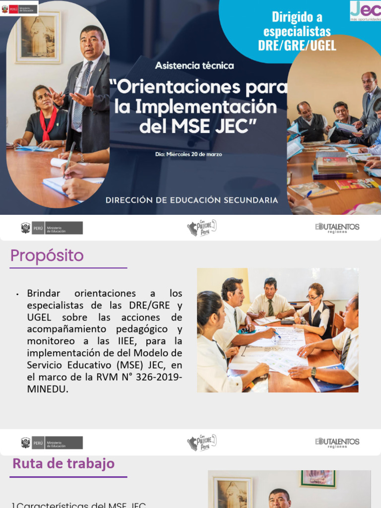 ppt-JEC-2024 | PDF | Enseñando | Pedagogía