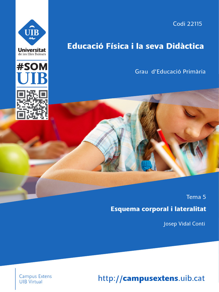 Bloc 5 Esquema Corporal I Lateralitat | PDF