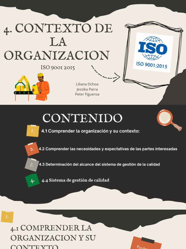 Norma ISO 90012015 Art. 4 | PDF | Calidad (comercial) | Análisis FODA Norma ISO 90012015 Art. 4 | PDF | Calidad (comercial) | Análisis FODA