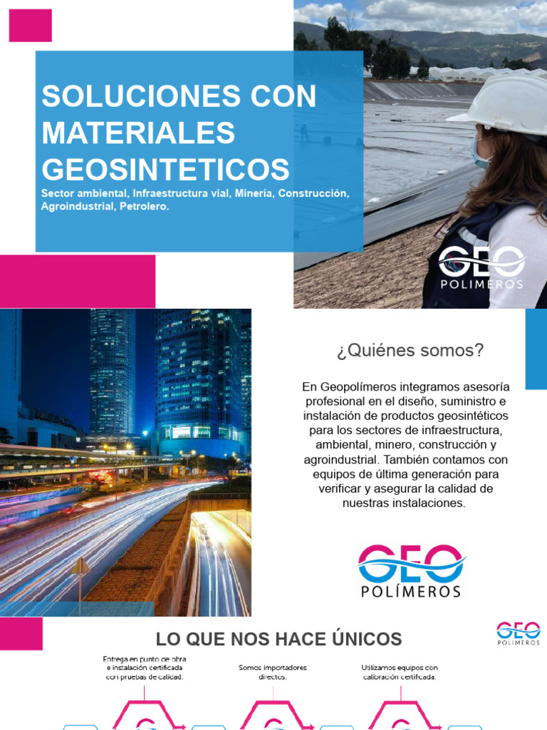 Geopolimeros Sas - Presentacion CVC 26102022 | PDF | Tubería ...