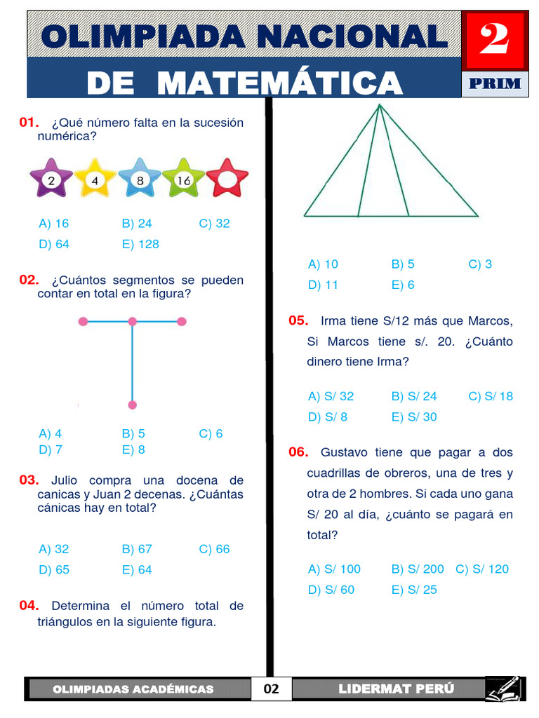 Lidermat Mate Primaria | PDF