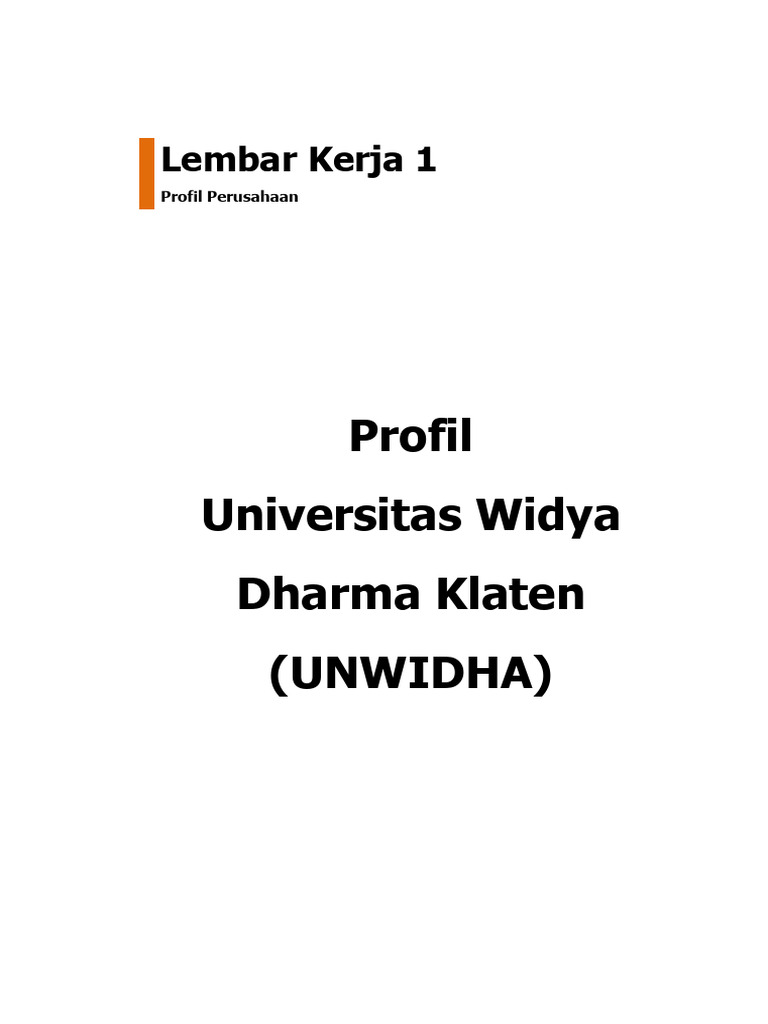 LKPD 1 Profil Unwidha - Sekar Ayu Hapsari - Fix | PDF
