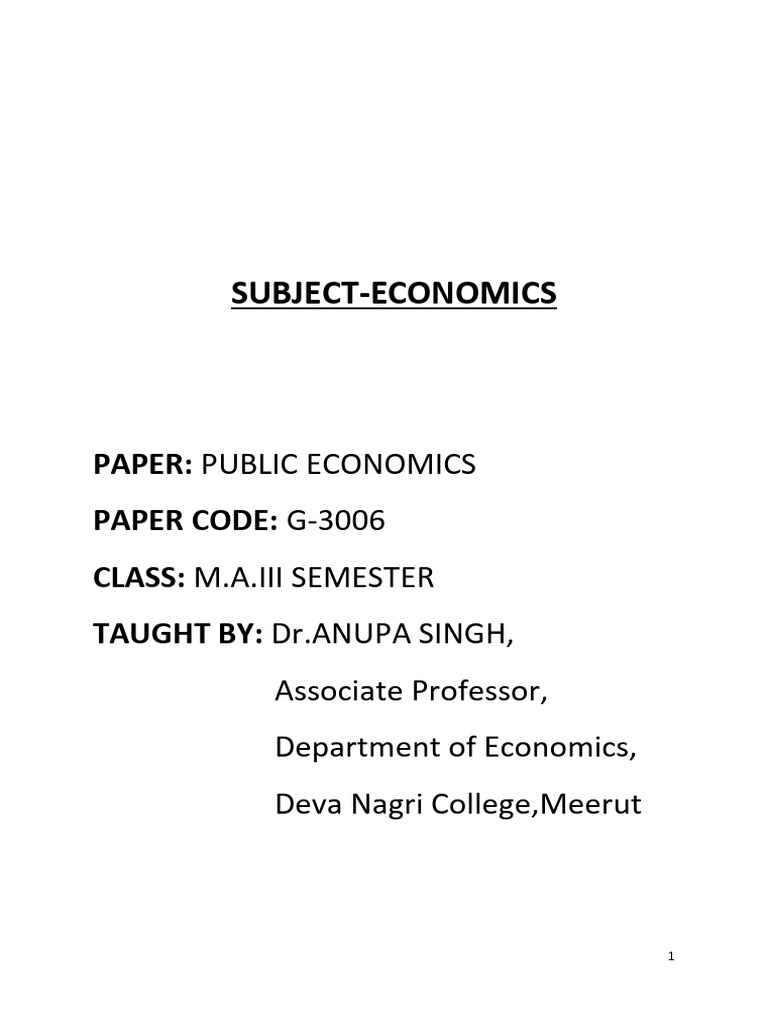 Pubic Private and Merit Goods | PDF | Goods | Public Finance
