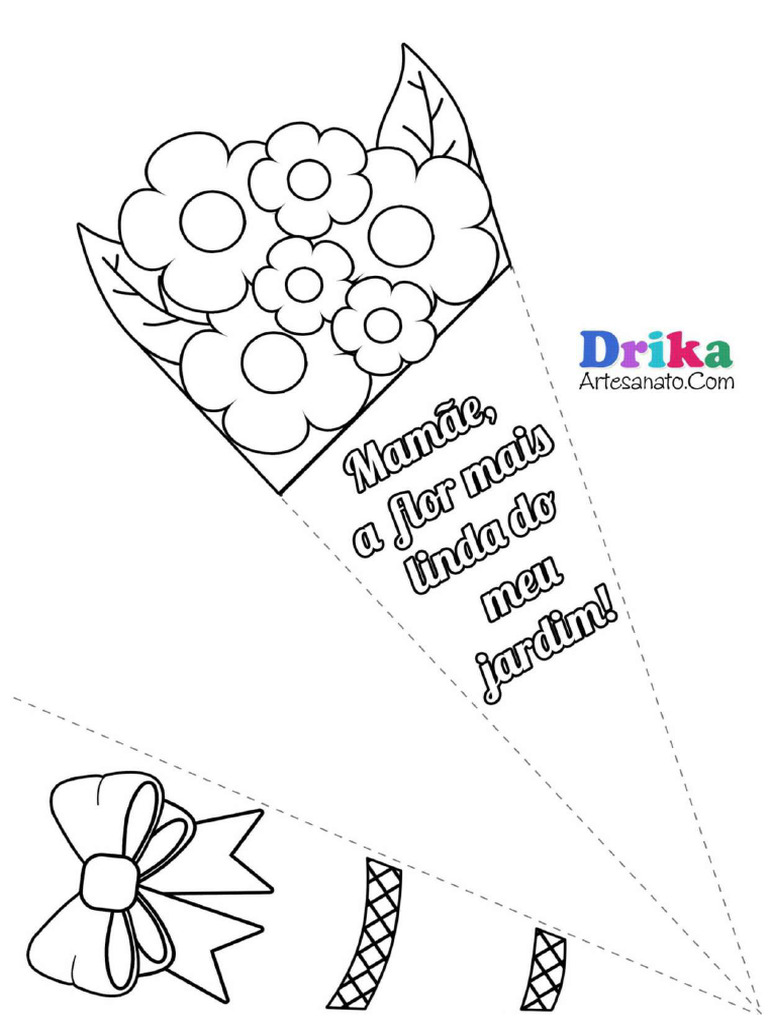 Cartao Buque Dia Das Maes m1 1 | PDF