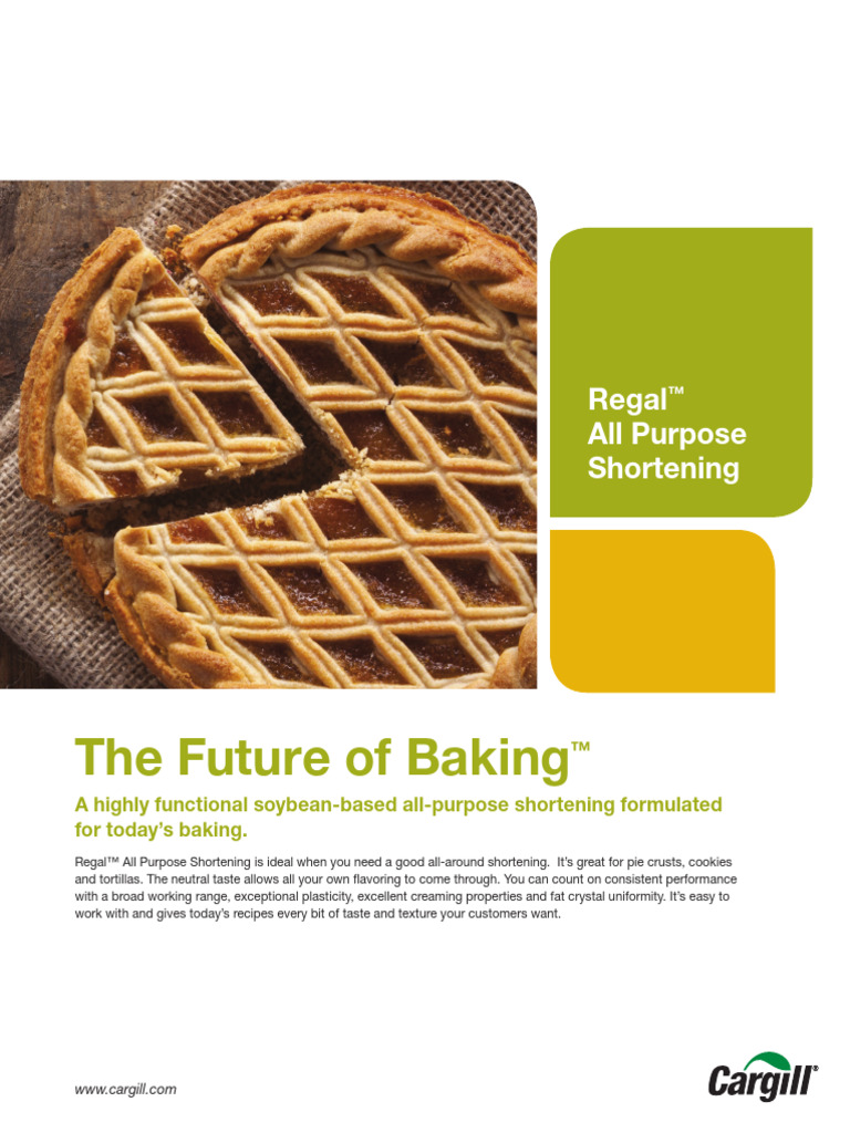 Regal All Purpose Shortening | PDF | Shortening | Breads