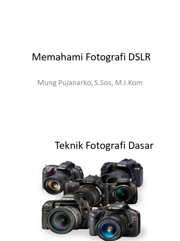 Fotografi DSLR Lanjutan | PDF | Griya & Taman | Komputer