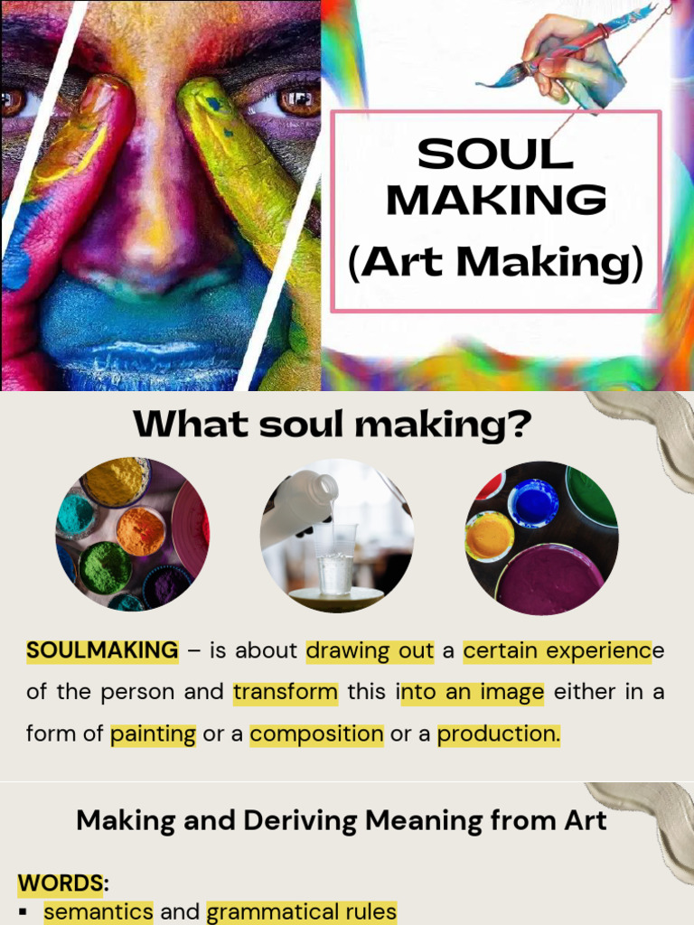 Art Appre Soul Making | PDF | Knowledge | Experience
