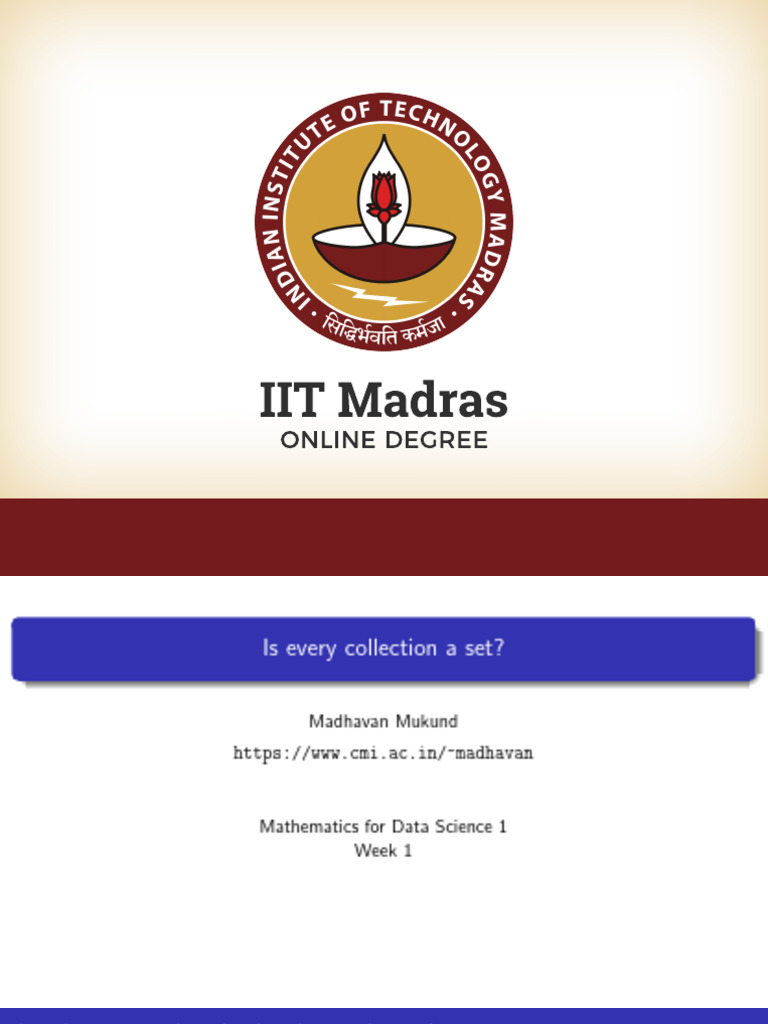 Lecture 1.10 - Sets Versus Collections | PDF