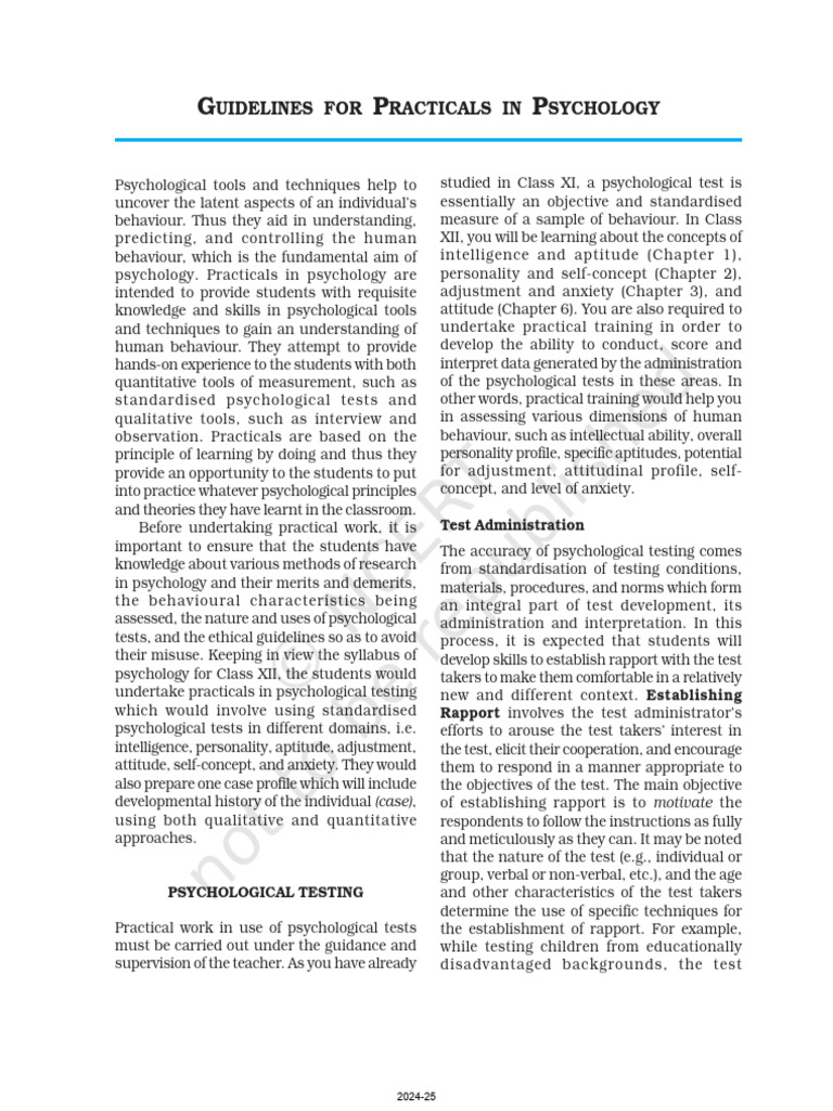 Psychology | PDF | Psychology | Mental Disorder