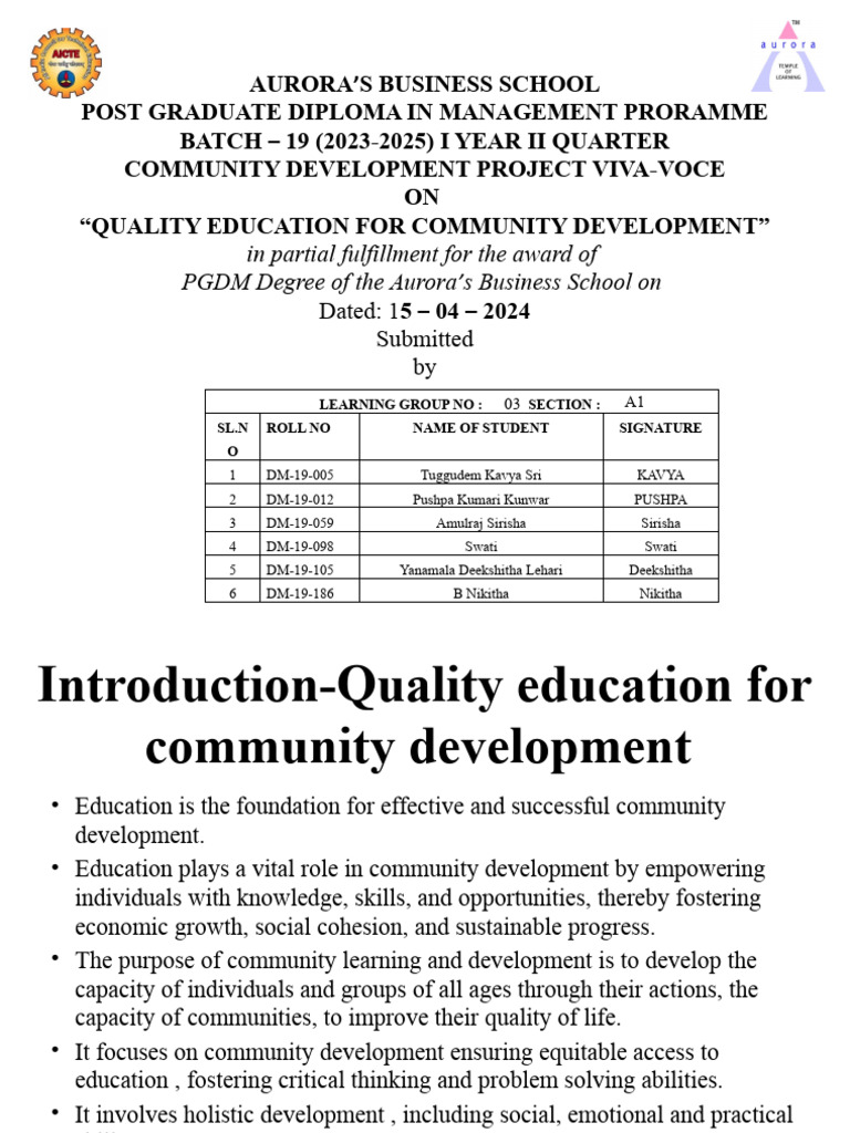 Ppt Viva Cdp | Download Free PDF | Teachers