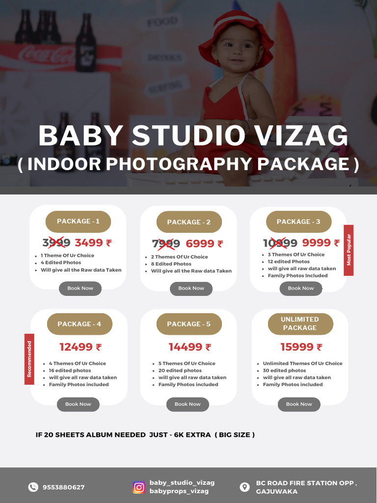 Indoor Studio Package | PDF