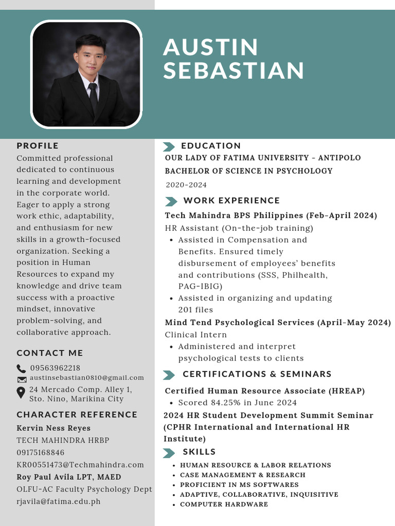 AUSTIN SEBASTIAN CV | PDF