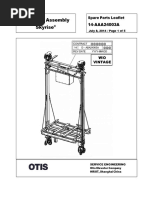 Otis Elevator Carframe Guide Catalog | PDF | Elevator | Screw