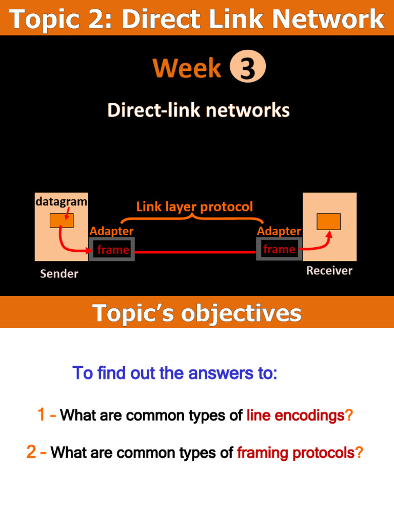 Direct Link Network Protocols | PDF | Computers