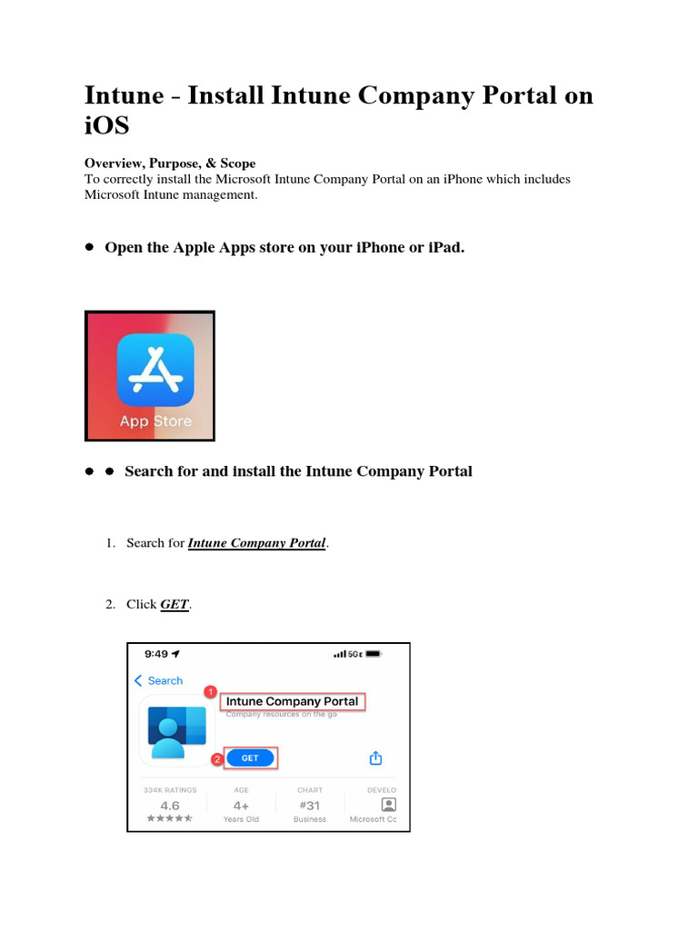 Intune IOS | PDF