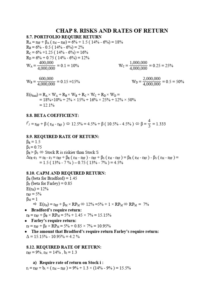 CFM Take-Home Exercise 4 | PDF | Market (Economics) | Corporations