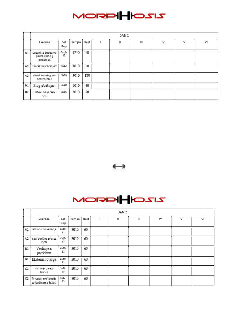 Trening Kucni 3 Ceo | PDF