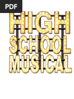 HIGH SCHOOL MUSICAL Script | PDF