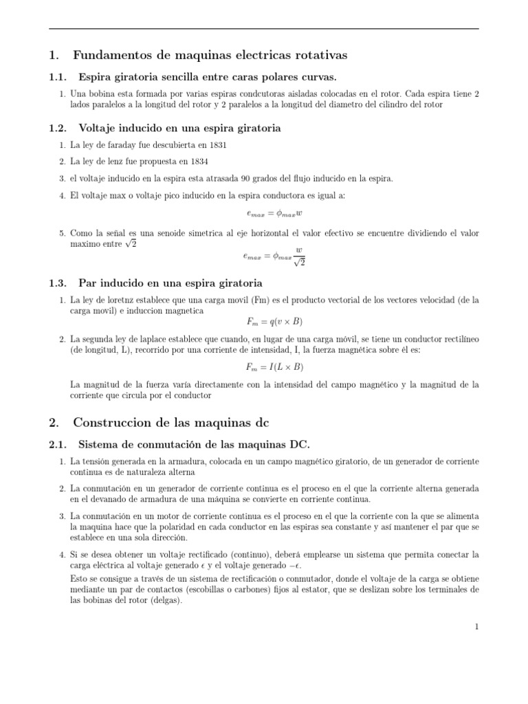 Guia Prueba 3 Maquinas | PDF | Motor eléctrico | Inductor