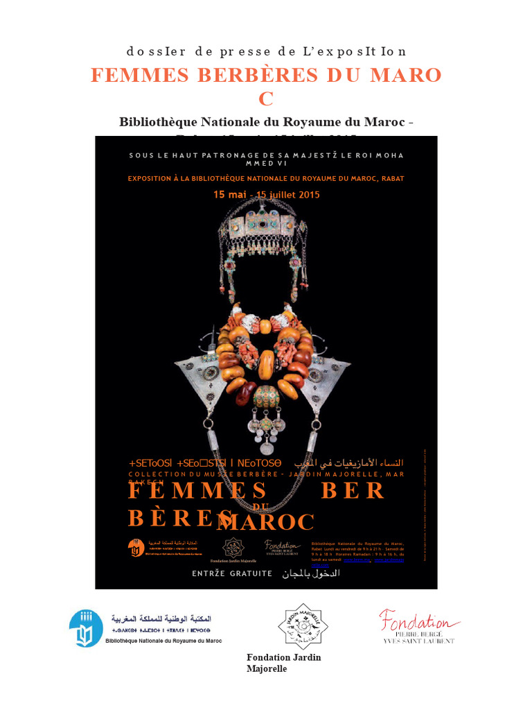 Dossier de Presse Femme Berber | PDF