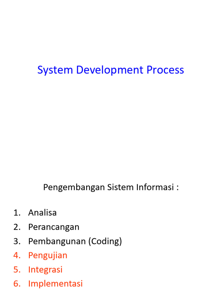 Rekayasa PENGEMBANGAN Sistem Informasi (Autosaved) | PDF | Komputer