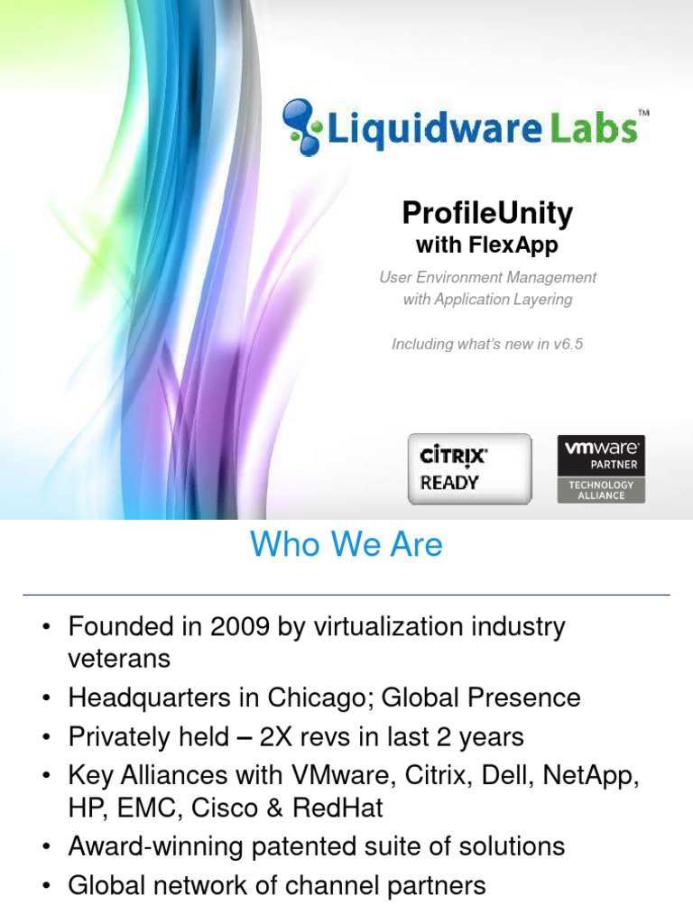 ProfileUnity and FlexApp Core PPT 08282015 C | PDF | Desktop ...