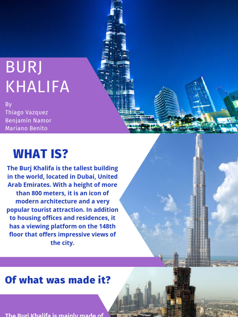 Presentación burj khalifa | PDF