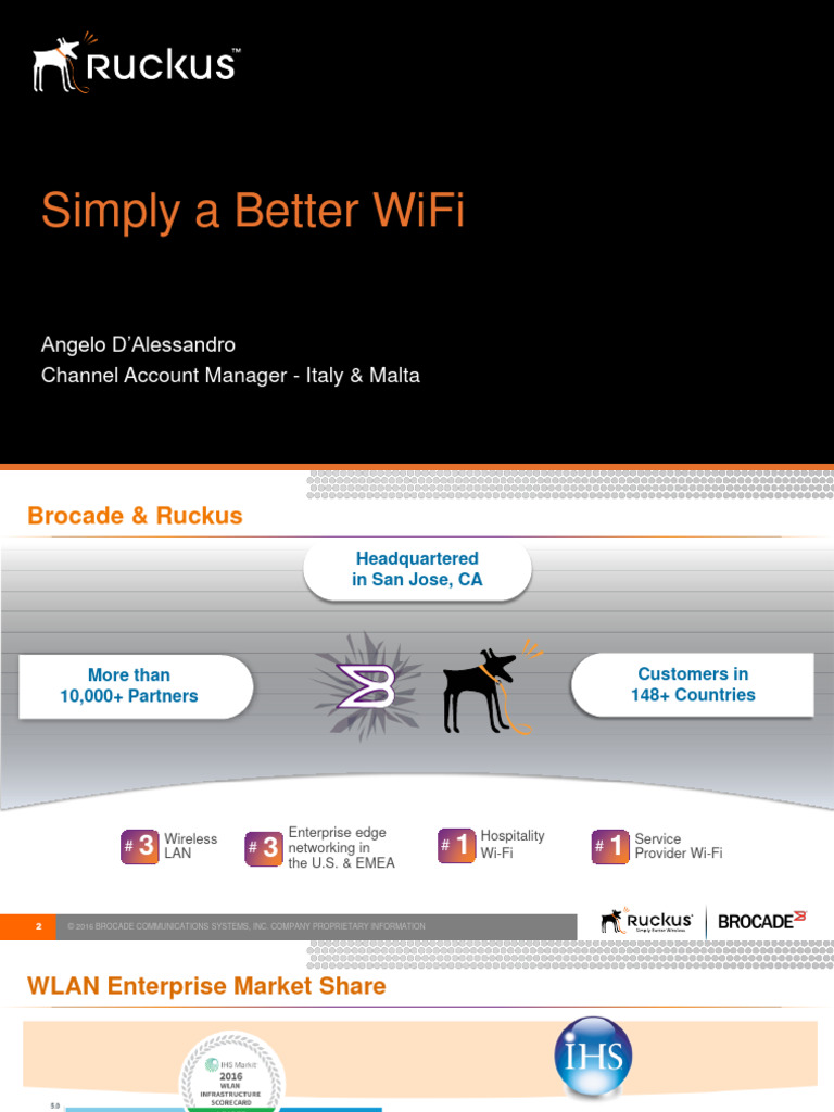 Ruckus Overview | PDF | Wi Fi | Antenna (Radio)