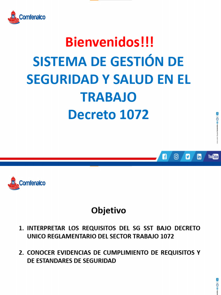 CURSO Sistema de Gestion de SST | PDF | Valores | Bienestar