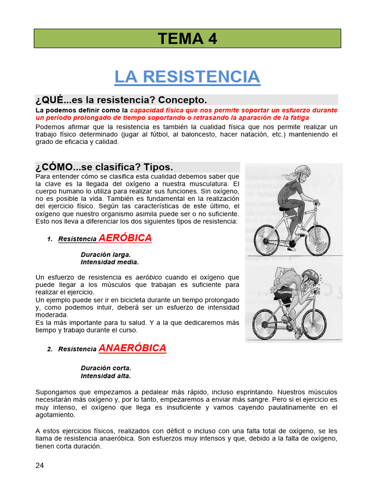 Tema 5 Resistencia Flexibilidad | PDF | Flexibilidad (anatomía) | Articulación