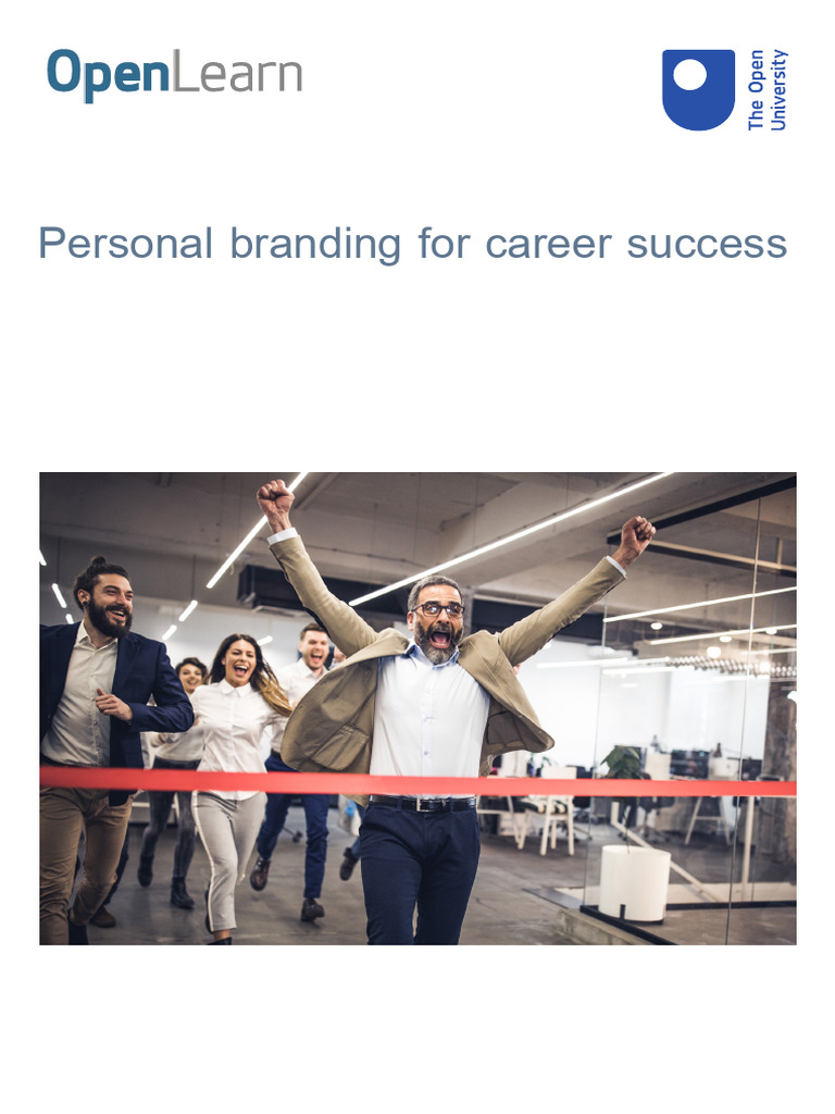 Personal Branding For Career Success Printable Pdf Brand License