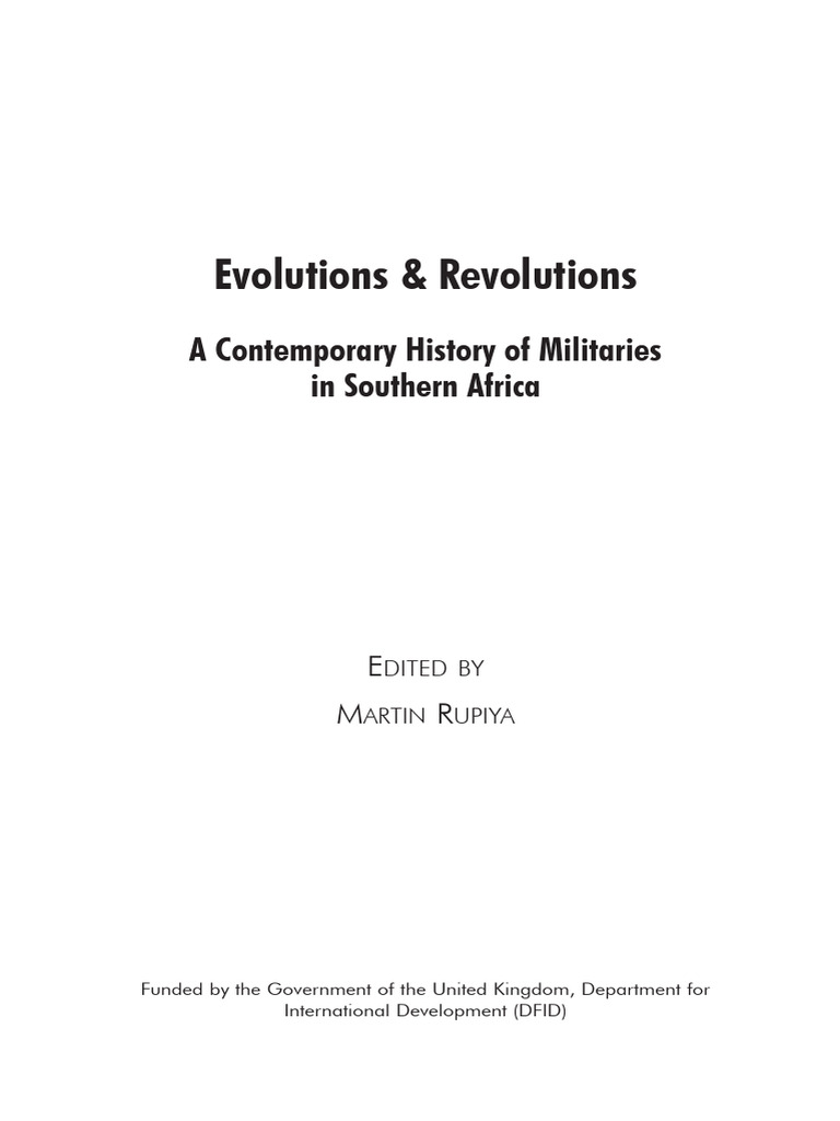 History of Militaries in Southern Africa | PDF | Military History of Militaries in Southern Africa | PDF | Military