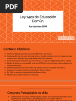 Ley 1420 Ficha Resumen | PDF