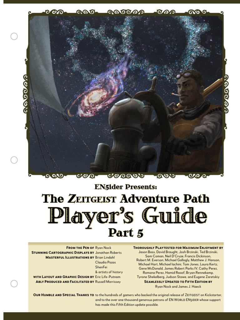 EN5ider 151 - Zeitgeist Players Guide Part 5 | PDF | Dwarf (Dungeons & Dragons) | Deities