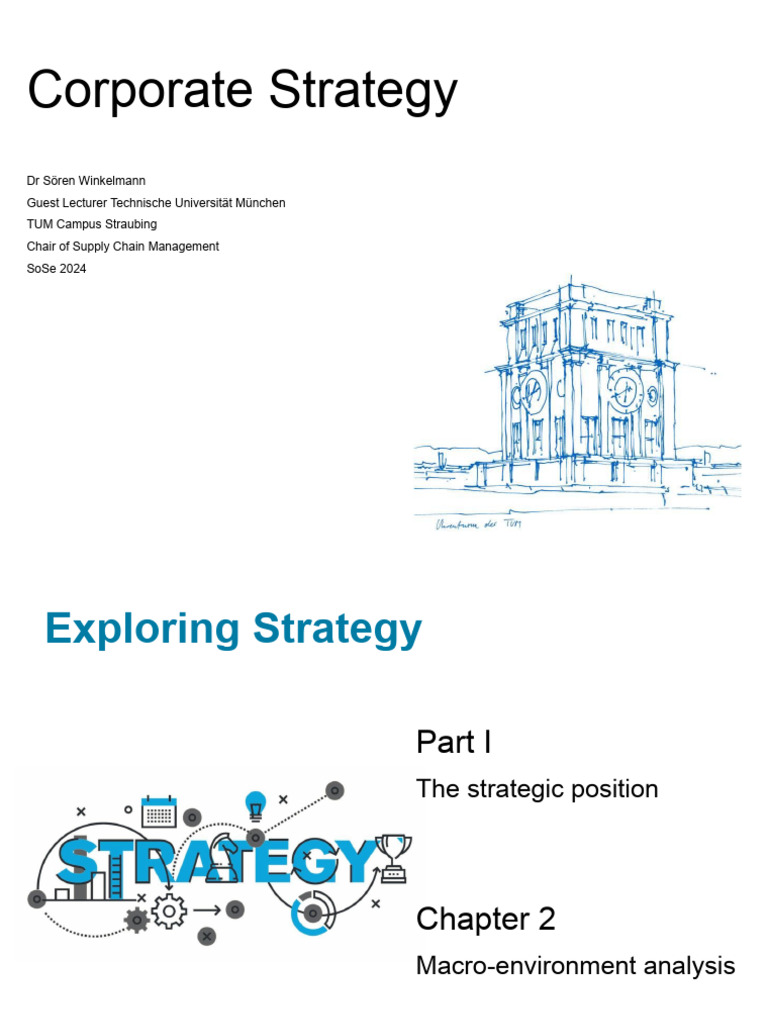 Corporate Strategy | PDF | Scenario Planning | Market (Economics)