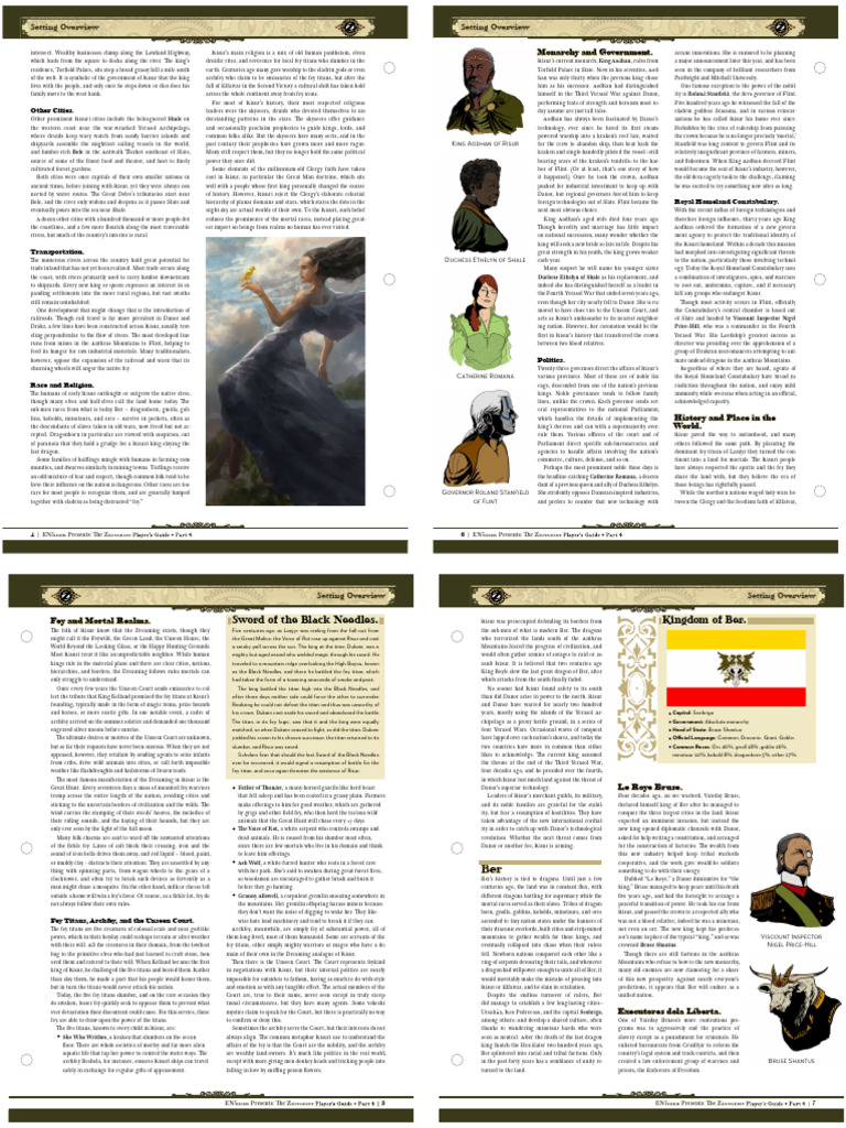 Viva Le Avventure Nel Magico Mondo Di DND | PDF