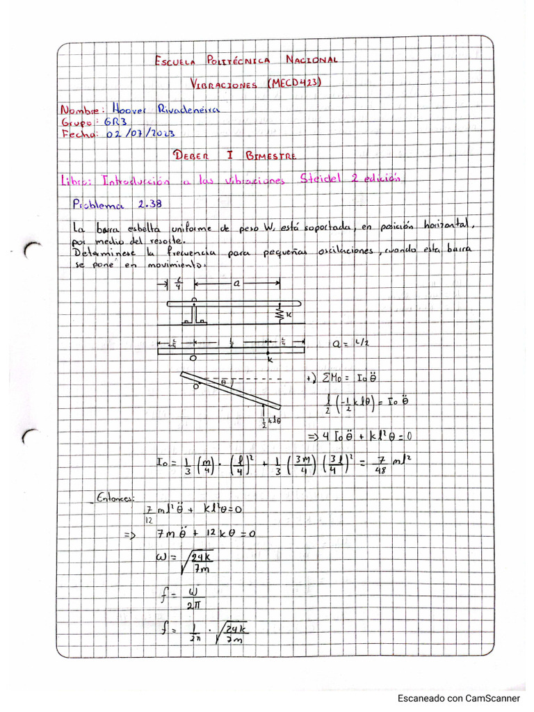 Deber 01 - Hoover Rivadeneira | PDF