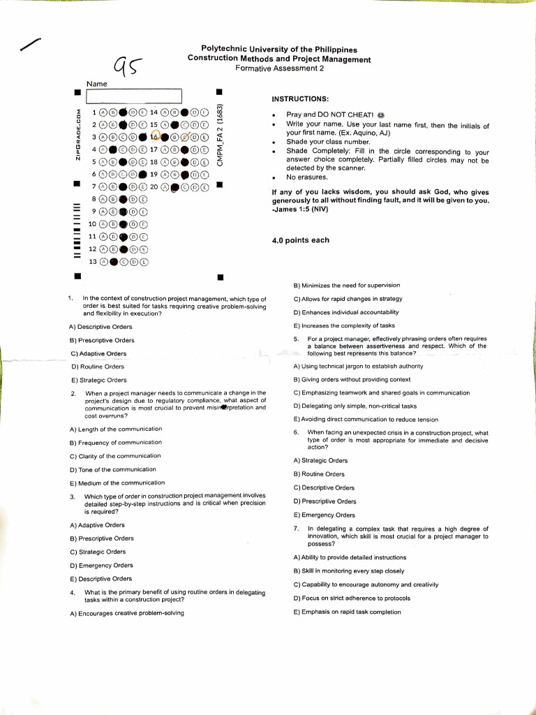 NN CMPM Quiz 2 | PDF | Communication | Business