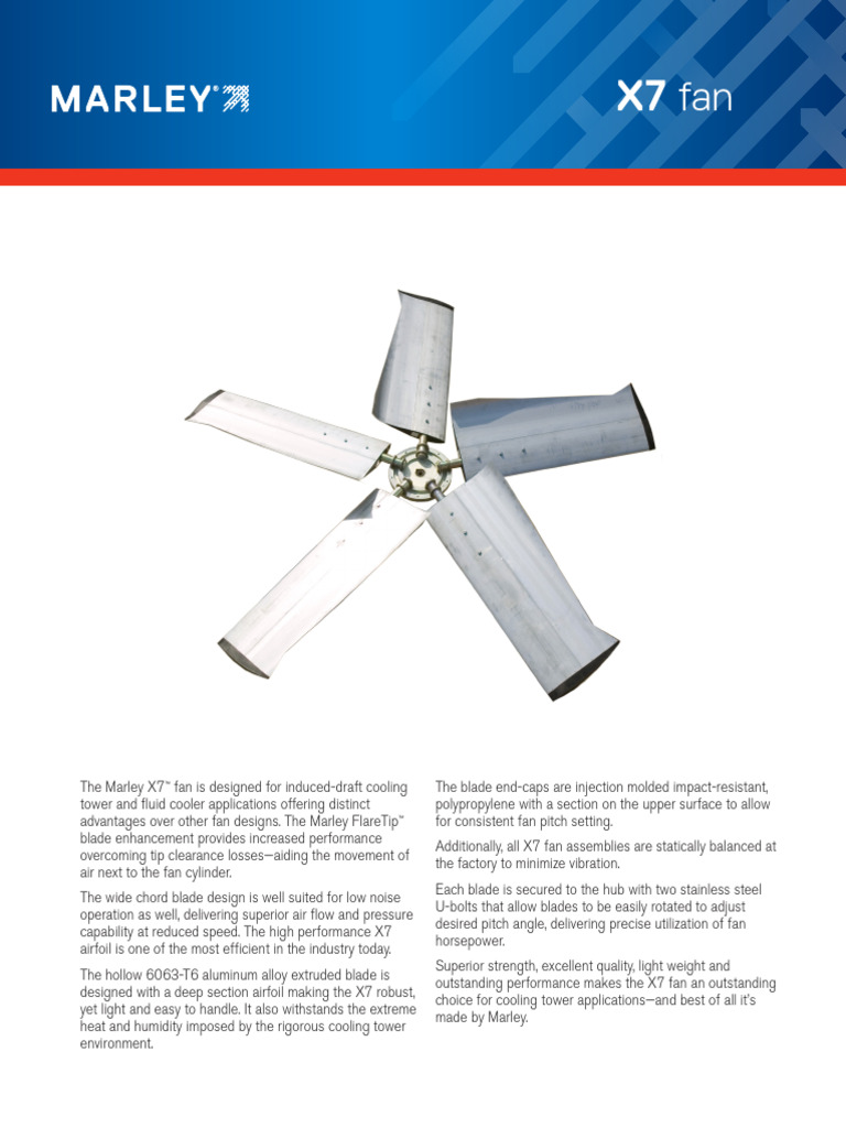 X7 Fan | PDF | Steel | Stainless Steel