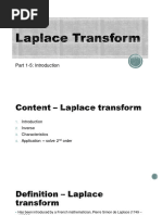 Laplace Formula Sheet | PDF