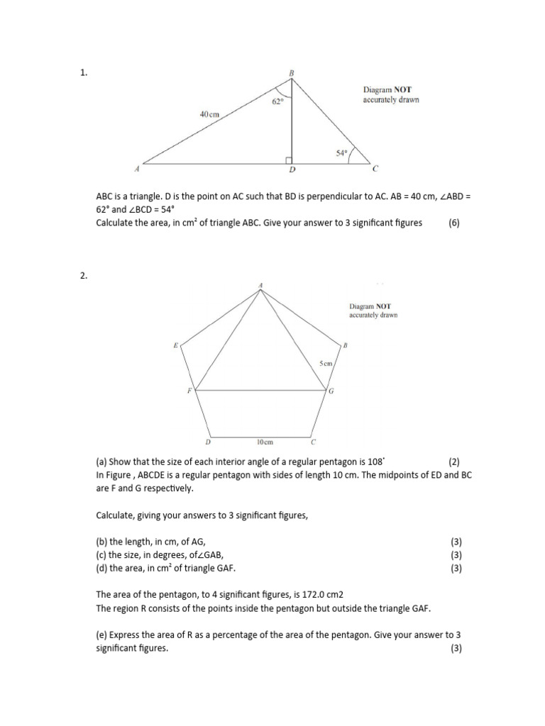 Sine Cosine Rule Pdf